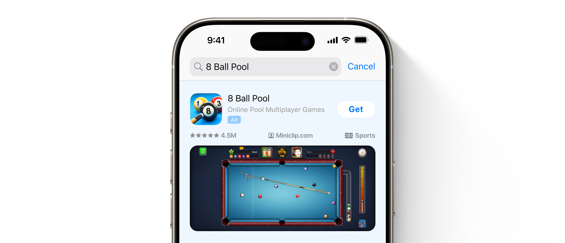 8 Ball Pool - Success Stories - Apple Ads